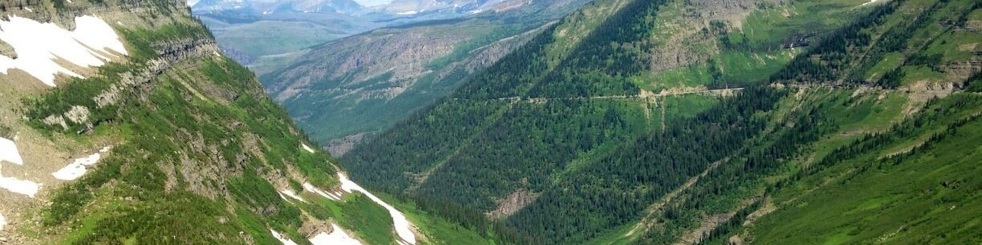 The view from Highline Trail! A risky and adventurous hike along the ridge of the mountainside! Totally worth the view! #NationalPark