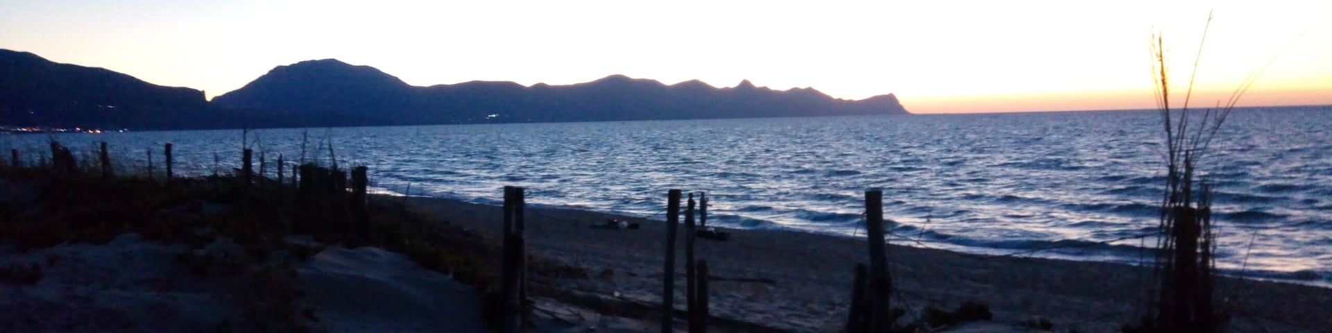 Spiaggia di Alcamo Marina nei pressi del bosco "Le macchie" (Contrada Calatubo - zona Aleccia)