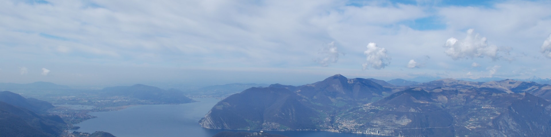 Panorama sul Lago d'Iseo