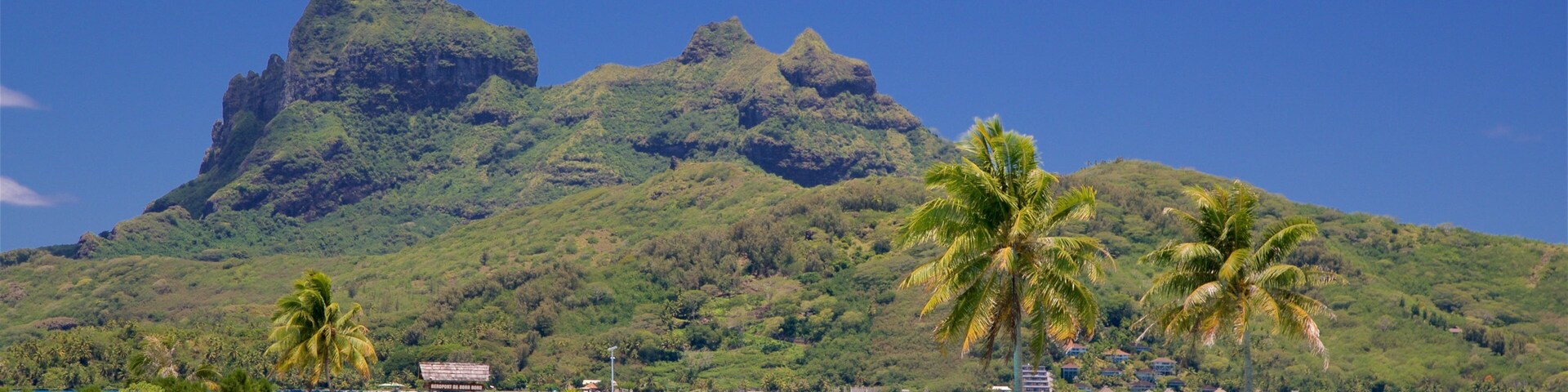 Bora Bora featuring island views, tropical scenes and general coastal views