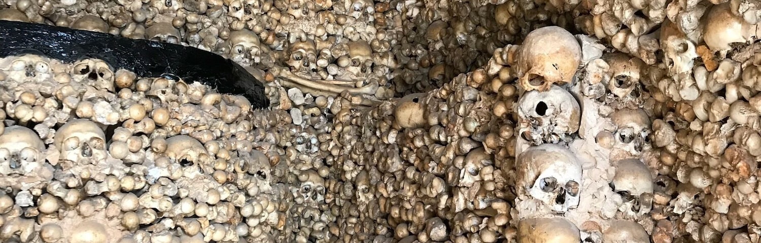 Small chapel made entirely out of human bones! Weird but definitely worth a visit.