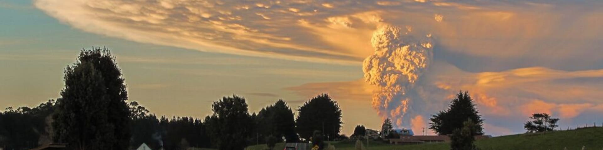 On my birthday, the 4th of June in 2011 this vulcan erupted to liven up my party. Bonkers!