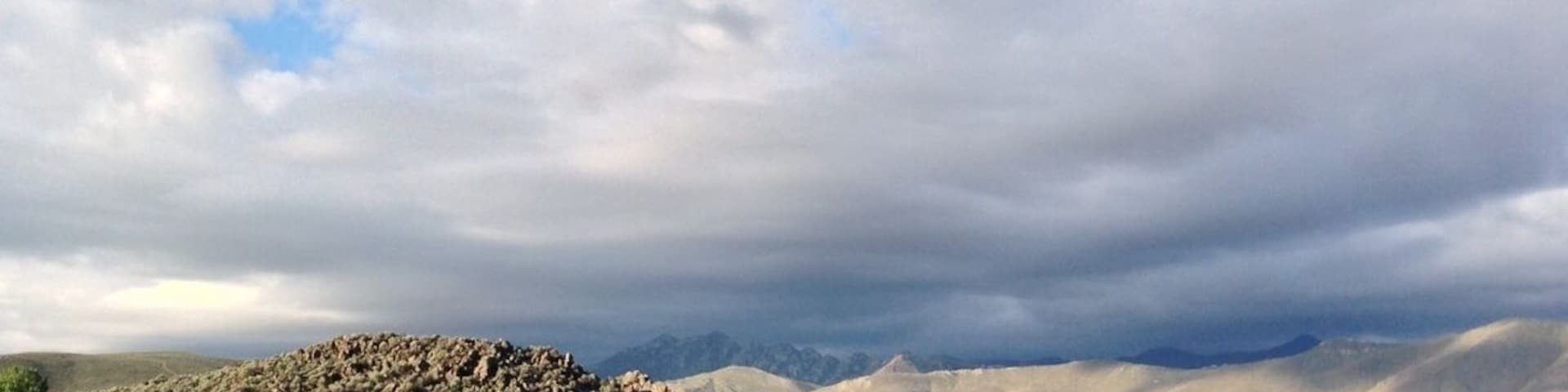 Great shot of the lake and clouds this morning.