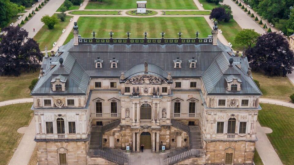 The Großer Garten is a baroque style park in central Dresden. It is rectangular in shape and covers about 1.8 km². Originally established in 1676 on the orders of John George III, Elector of Saxony, it has been a public garden since 1814.