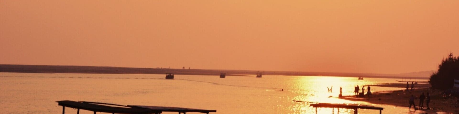 Glorious GoldenSunset 19 km from Puri