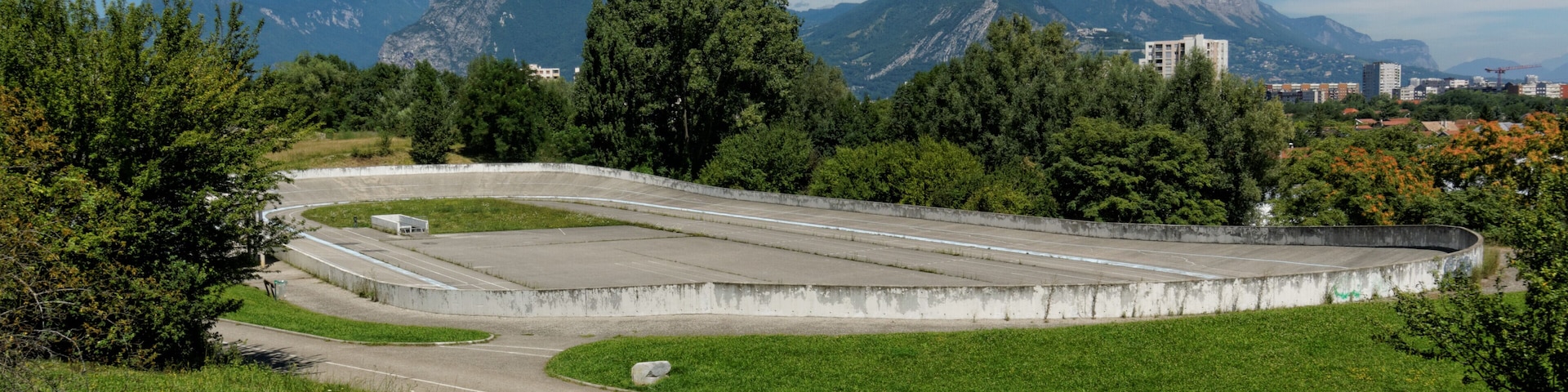 l'anneau cycliste Albert Fontaine à Seyssins