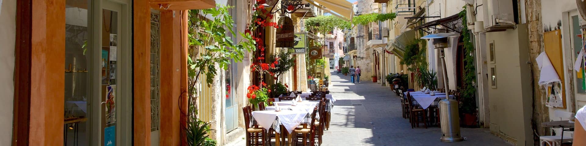 Chania mostrando cenas de rua