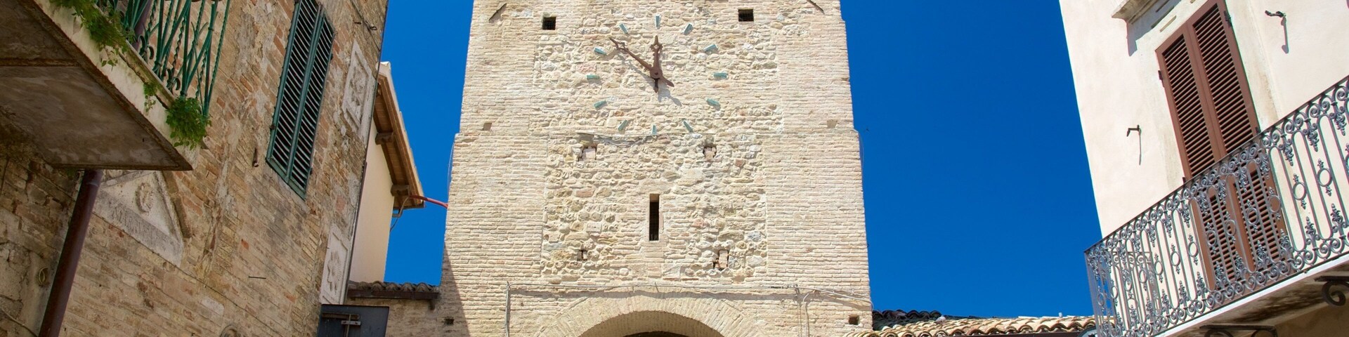 Montefalco showing heritage architecture