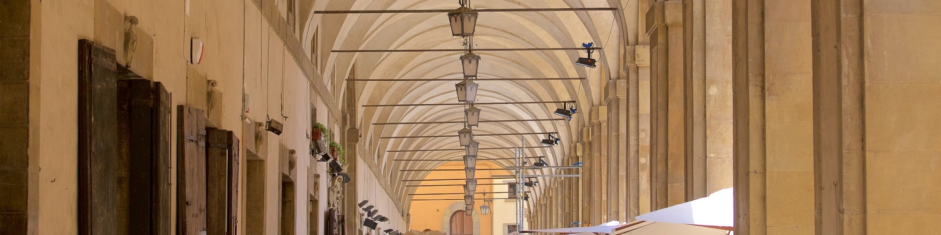 Arezzo showing interior views