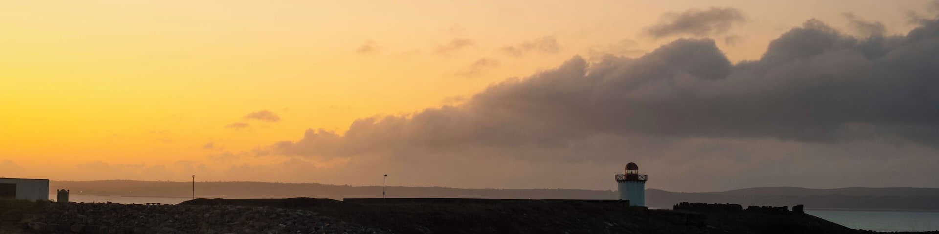 Taken just before sunrise from the dunes in front of Burry Port caravan park