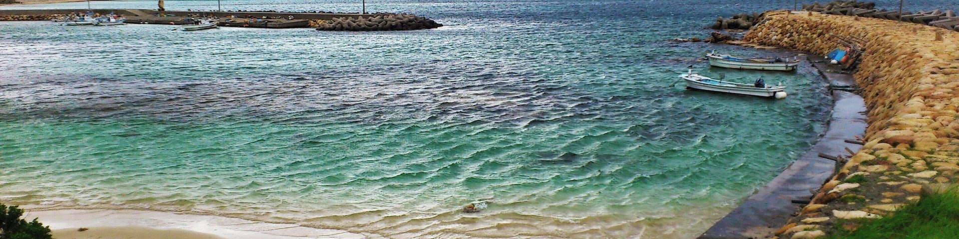 阿武町木与の入江