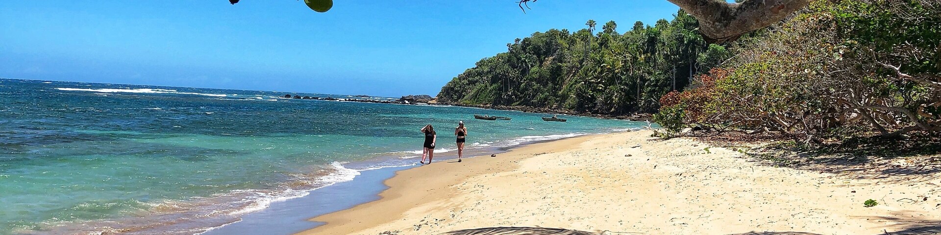 Meander along golden sands beaches