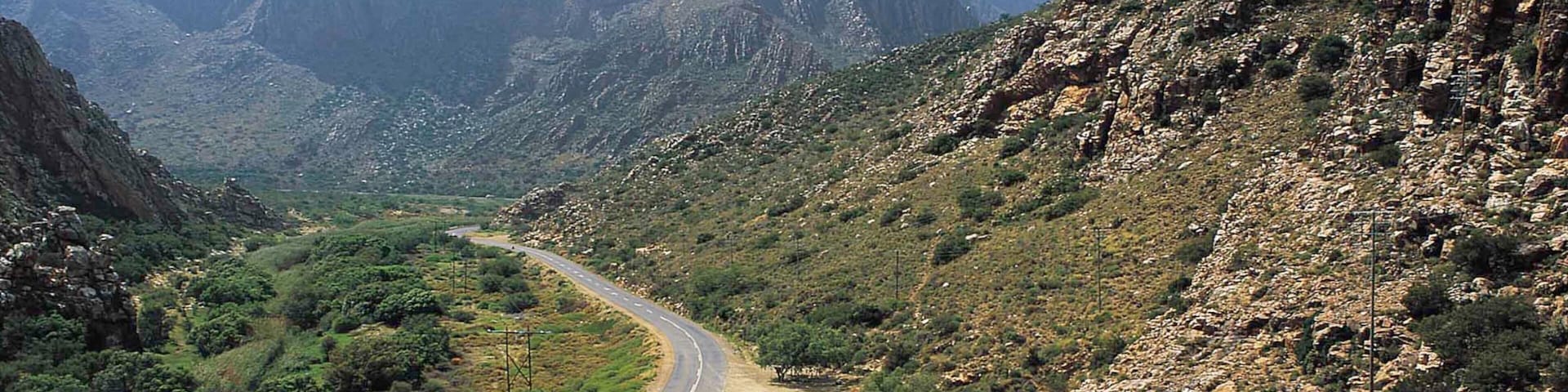 Montagu que inclui paisagem, montanhas e passeios