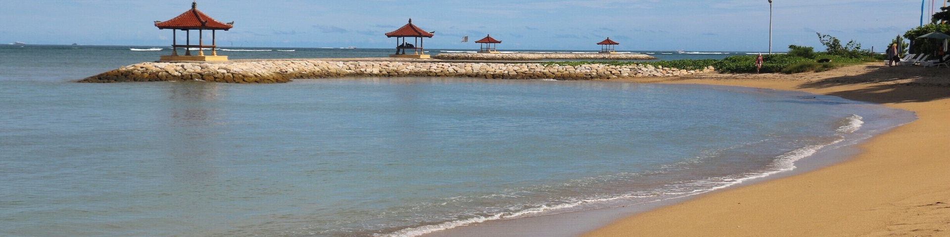 Sanur Beach is much more relaxed than West Bali (Kuta). Great Fresh fish restaurants on the Boardwalk, pretty cheap as well! I recommend this for couples and families. There are some good backpacker hostels here though