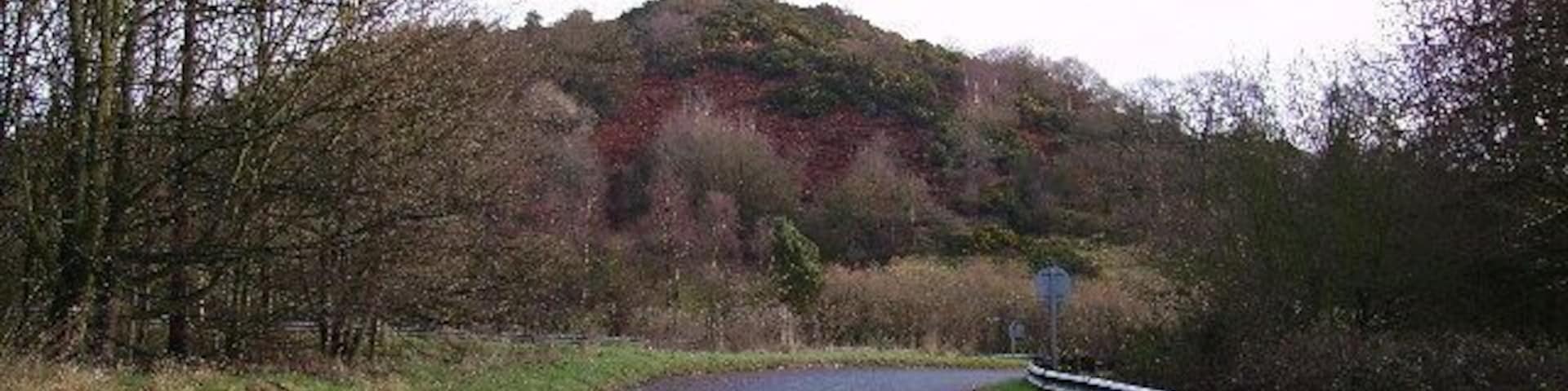 Raven's Barrow. Small hill at the south end of Newton Fell