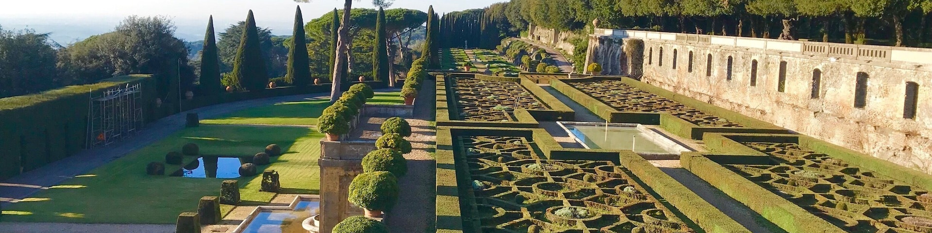 Gardens of Vatican was opened for visitors in 2016