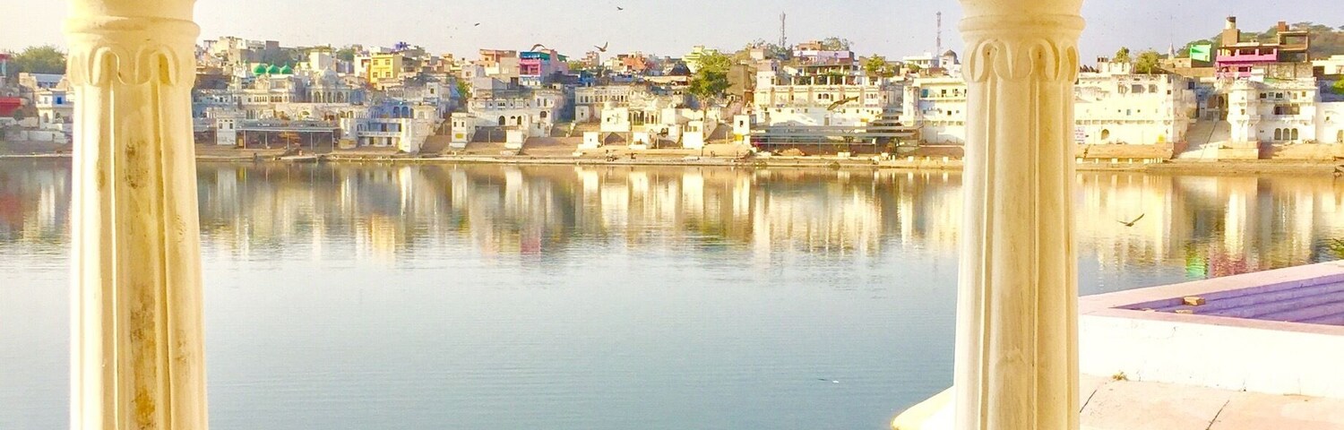 A well sought holy lake in the state of Rajasthan, India.
Believed to be holy by believers.
The sunrise and sunset sure were gorgeous here. #stunningstructures