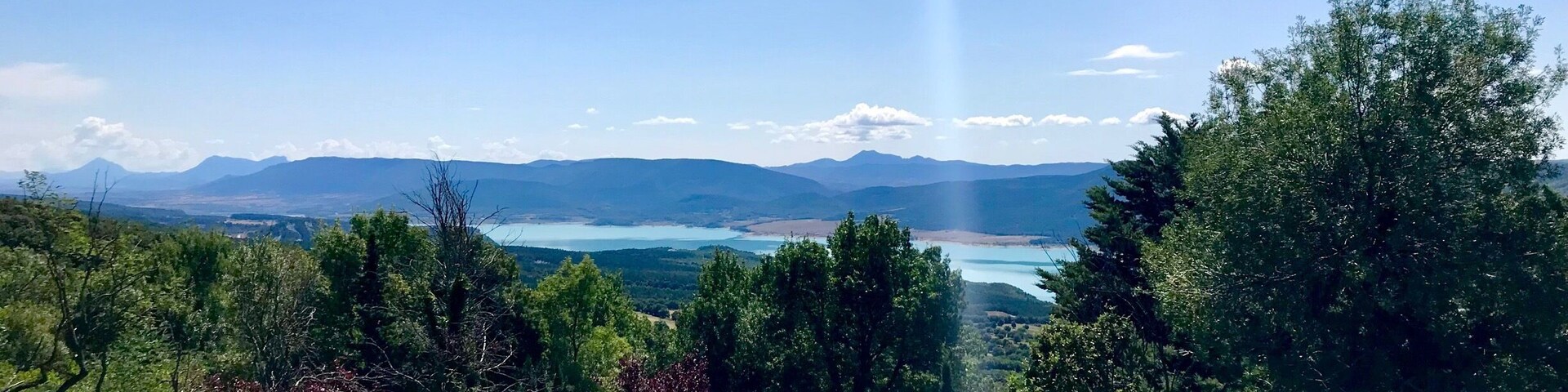 The Monestary of Leyre is worth visiting for the view alone. Located on a mountain top, you get a beautiful view of the Spanish countryside.