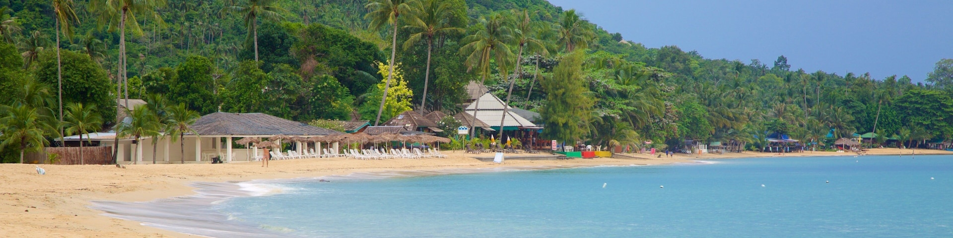 Lamai Beach showing a bay or harbor