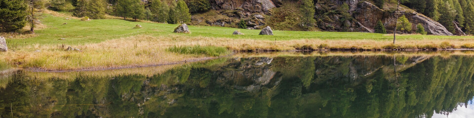 Mountain Walking Tour from Pejo to Lago Covel (1,839 m) in the Stelvio National Park (Italy).