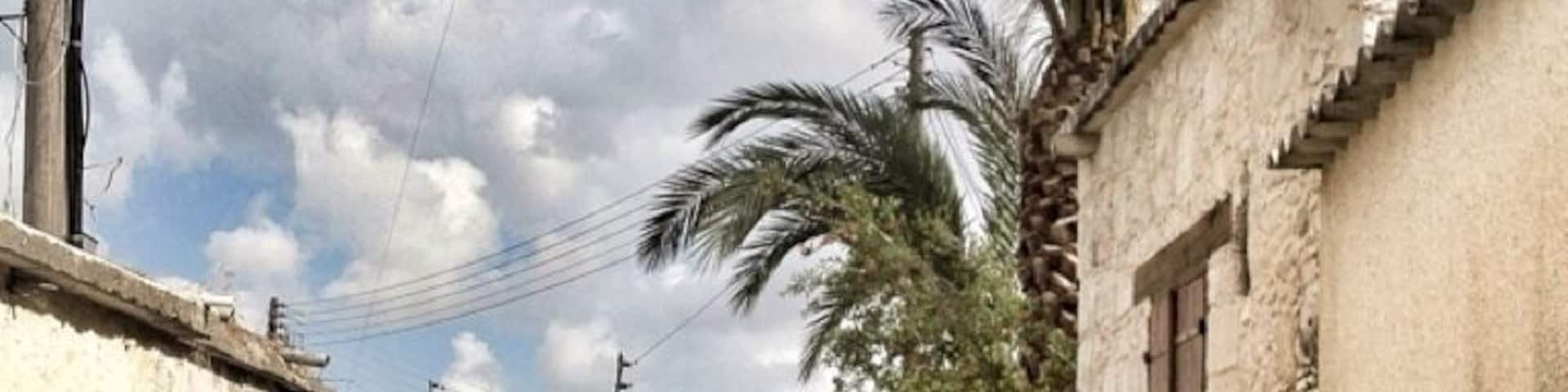 Peristerona village, nr Lysos, Cyprus. Beautiful old village worth a visit to see some of the old properties and also the Byzantine church and museum