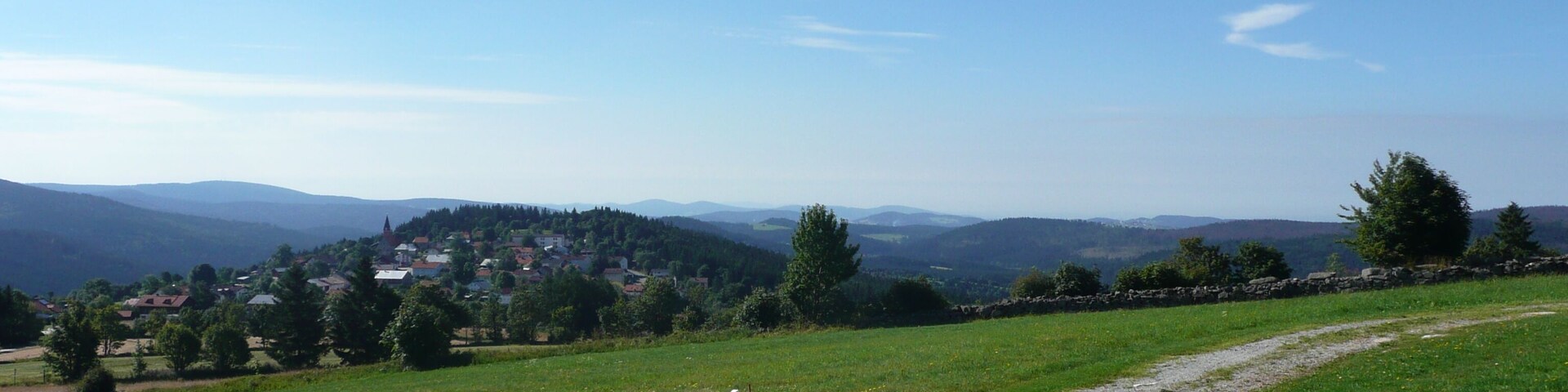 Finsterau, südlicher Blick