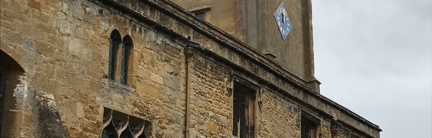 St. Peter and Paul church was built around 1130. It's where some of the filming of Father Brown is done. When driving through the Cotswold, be sure to make this one of the stops. The community of Blockley is really quite lovely.