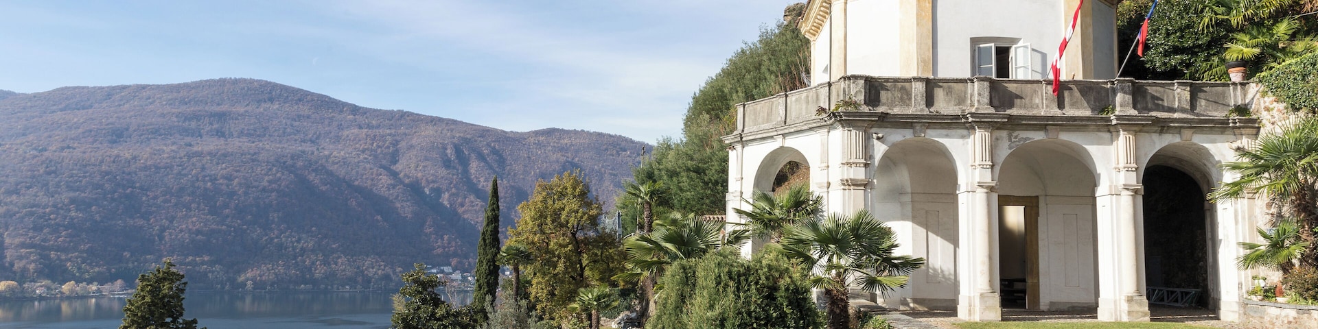 St. Antonius Oratorium in Morcote at Lac Lugano, Ticino, Switzerland (2017)