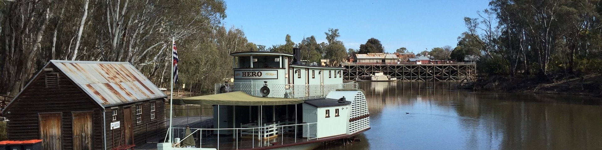 Cruising the Murray River on the PS Emmylou.