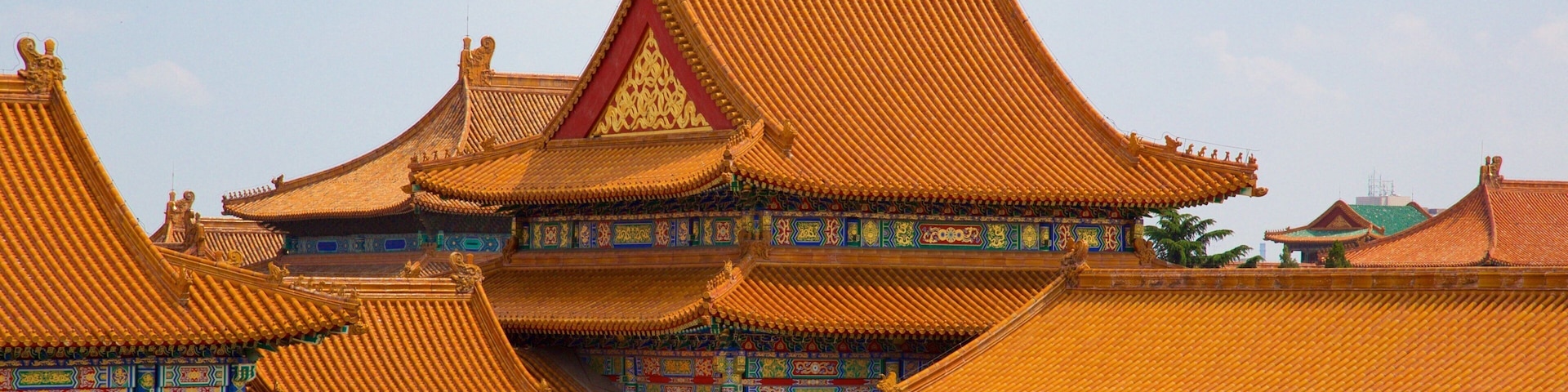 Cidade Proibida mostrando elementos de patrimônio