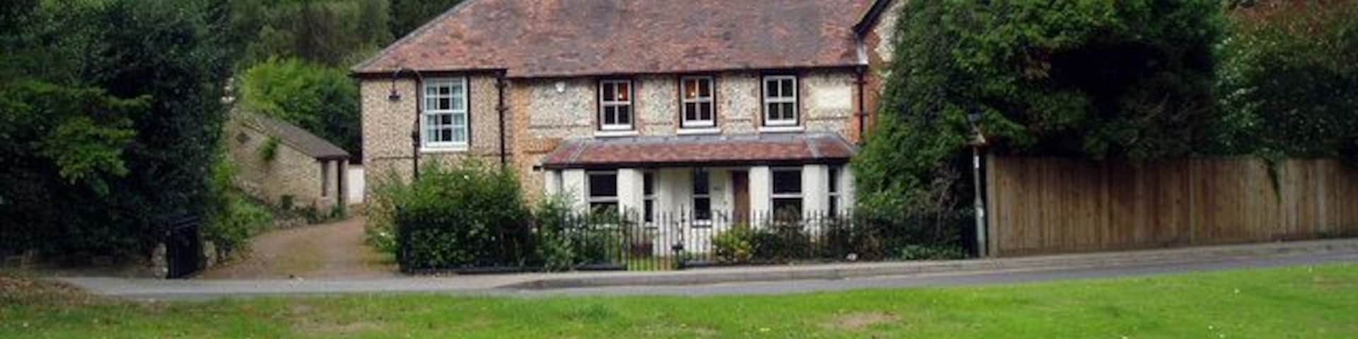 Grove House, Salmons Lane, Caterham Built 1809 when there were very few, if any, other houses in this area.