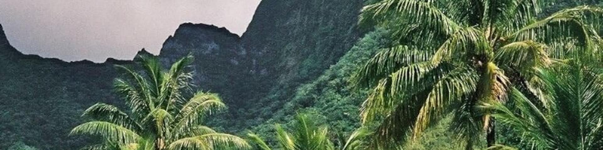 Off road trek in Tahiti