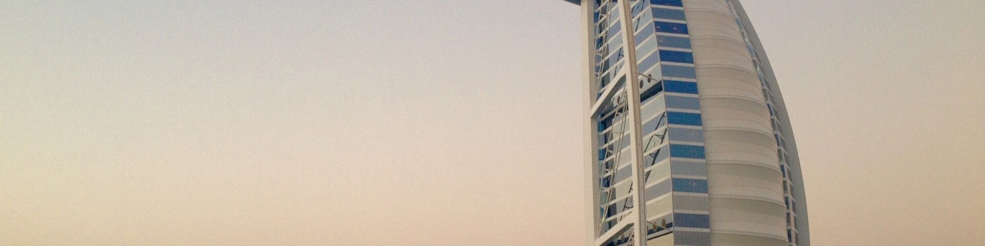 This sail-shaped 7-star hotel is a symbol of opulence and modern Dubai; this is the impressive Burj Al Arab at dusk.
#goldenhour #uae #troveon #blue #bestof5