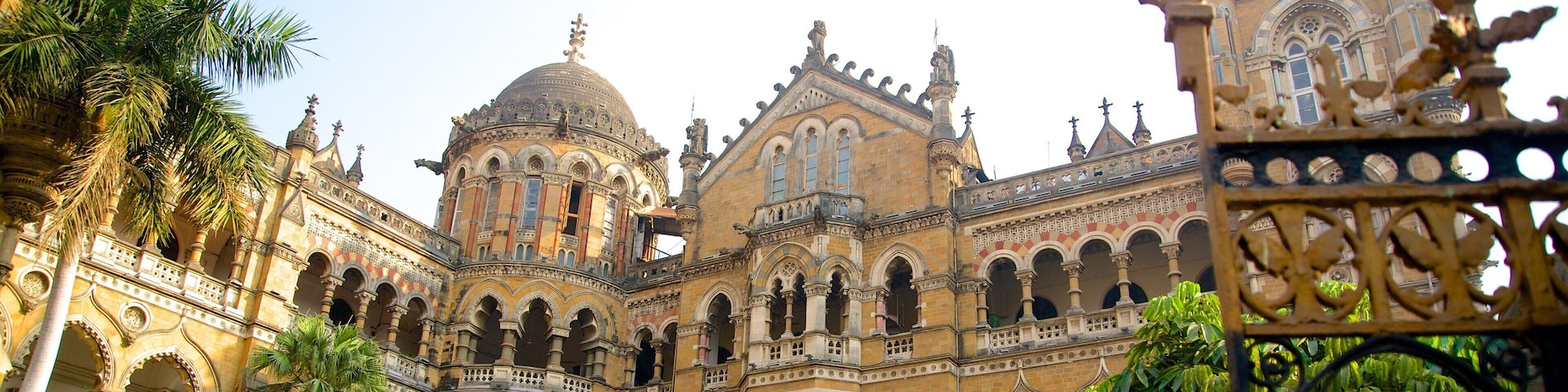 Chhatrapati Shivaji Terminus which includes heritage elements and heritage architecture