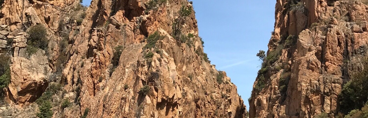 stunning section on the west coast on Corsica😍