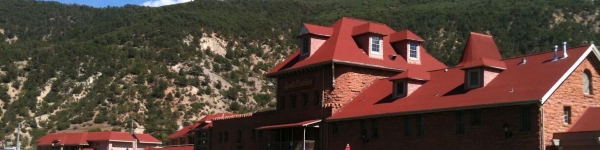 Great place to soak in the sun and natural hot springs. Worlds largest hot springs. If you stay next door at the two lodges, it usually includes free passes which are 14:50 for adults and a bit cheaper for evenings only. Great water slide for kids. Fun in the winter time too.