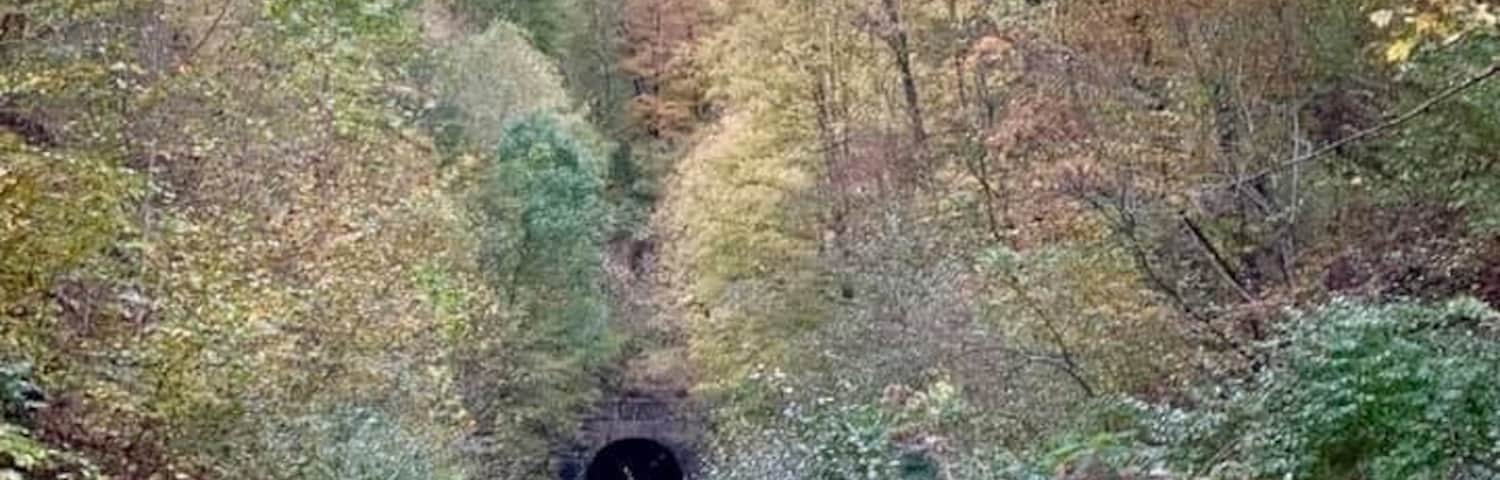 Trace Fork Tunnel tucked away near the regional jail.