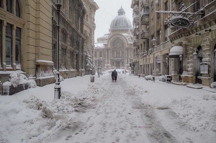 Winter romance #roaringromania