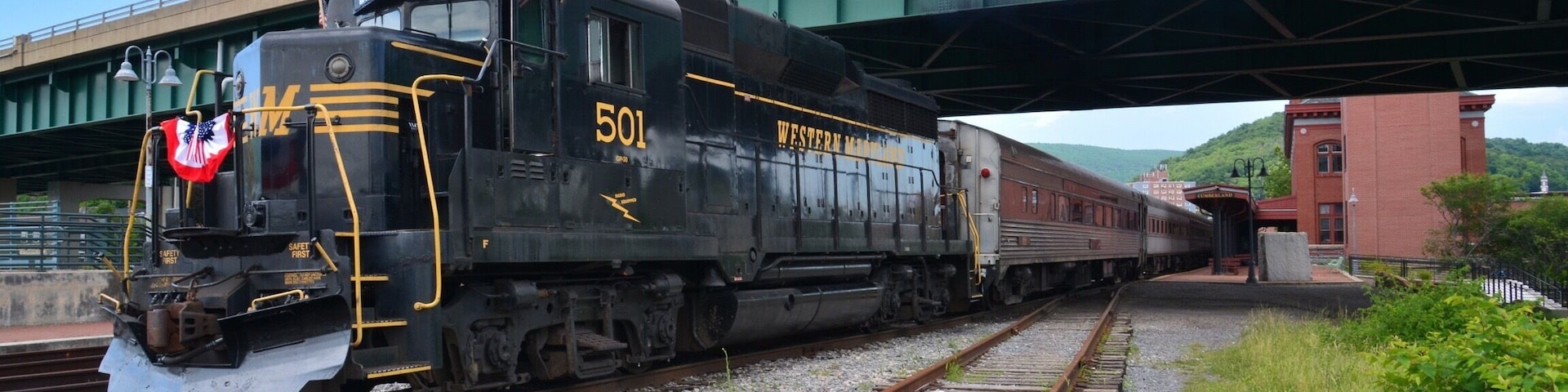 Great trains in Cumberland. Rudd the rail to Frostberg.