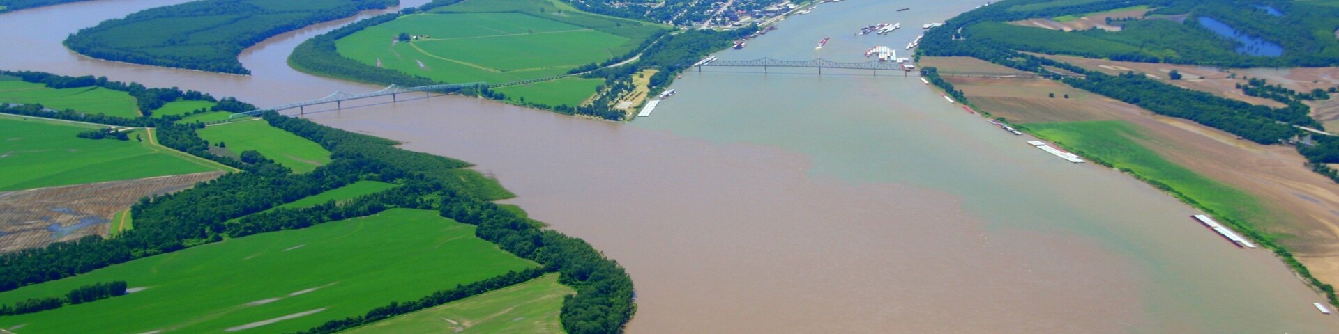 Southern Illinois which includes a river or creek and landscape views