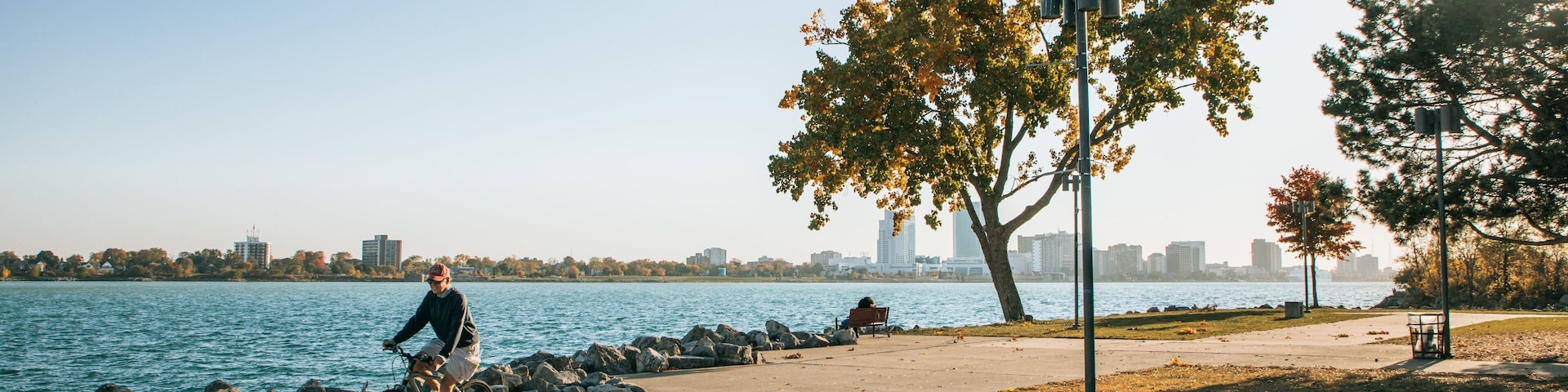 Southeast Michigan featuring a river or creek, cycling and a garden