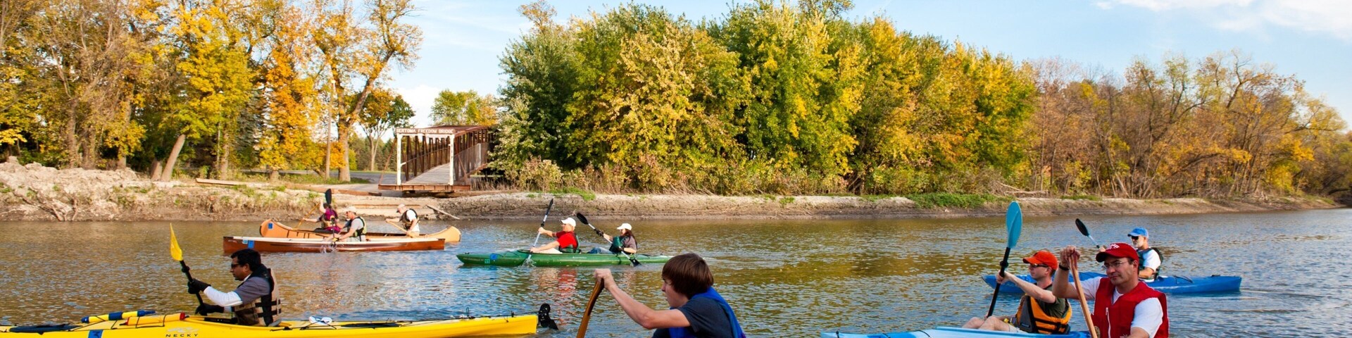 Fargo featuring kayaking or canoeing and a river or creek
