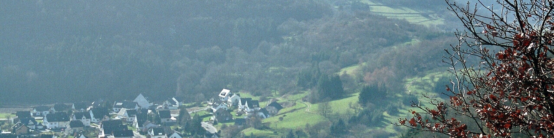 Altenahr, view to village Altenburg