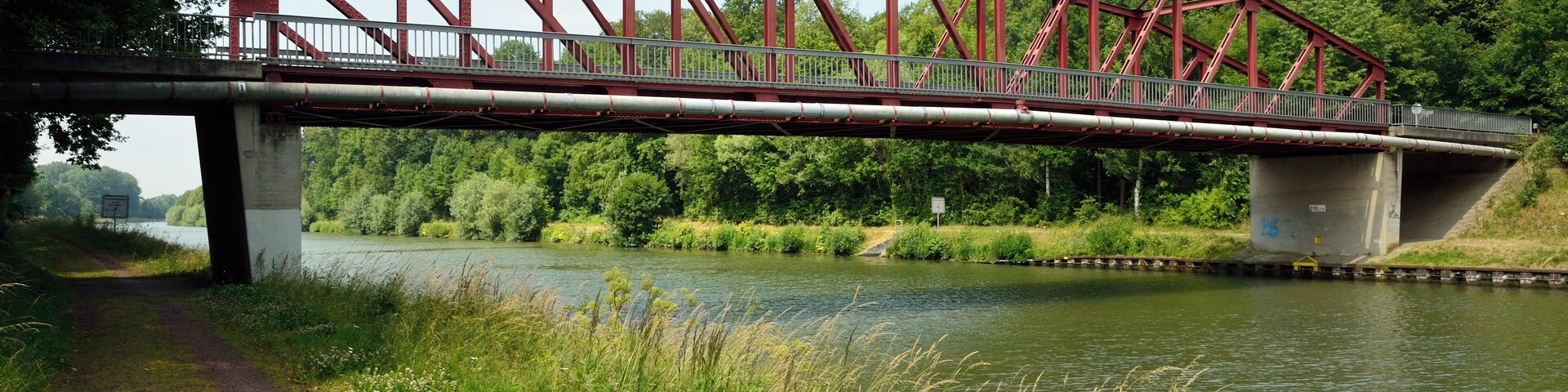 Bridge over the Midland Canal near Sophiental, Wendeburg