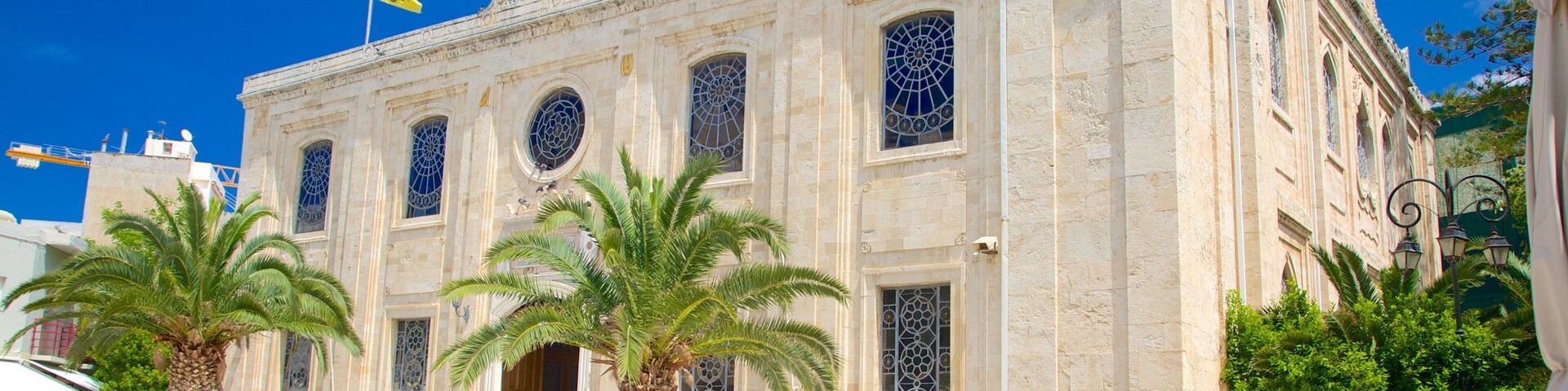 St. Titus Church which includes religious elements, street scenes and a square or plaza