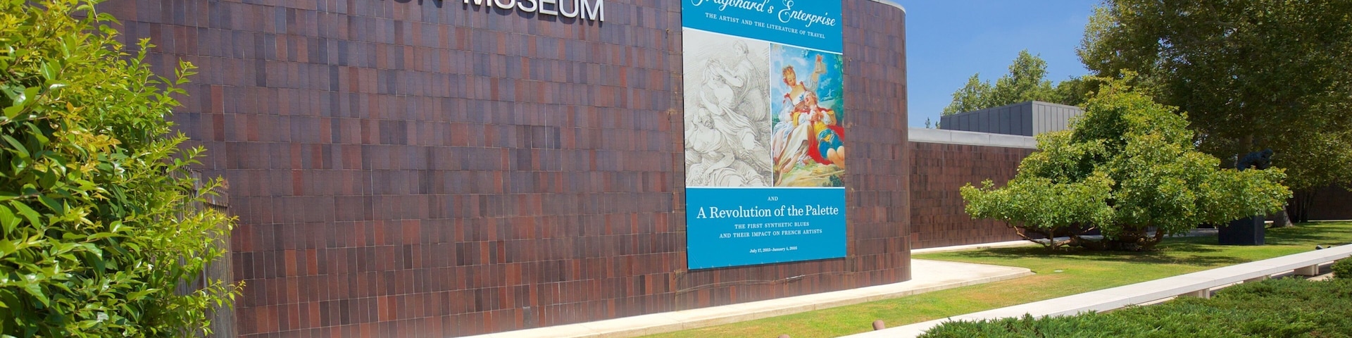 Norton Simon Museum showing signage