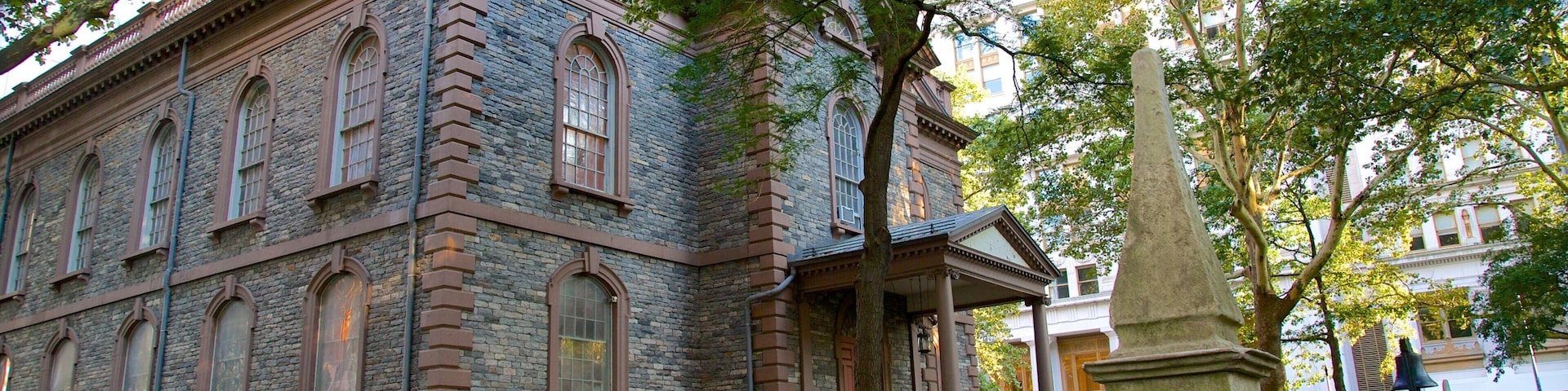 Trinity Church which includes a cemetery and a church or cathedral