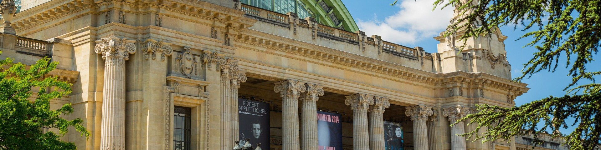Grand Palais featuring heritage architecture
