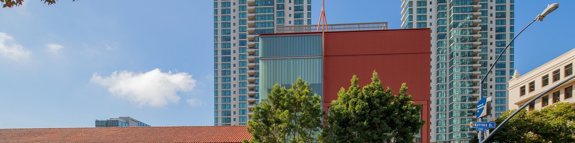 Museum of Contemporary Art San Diego featuring a city