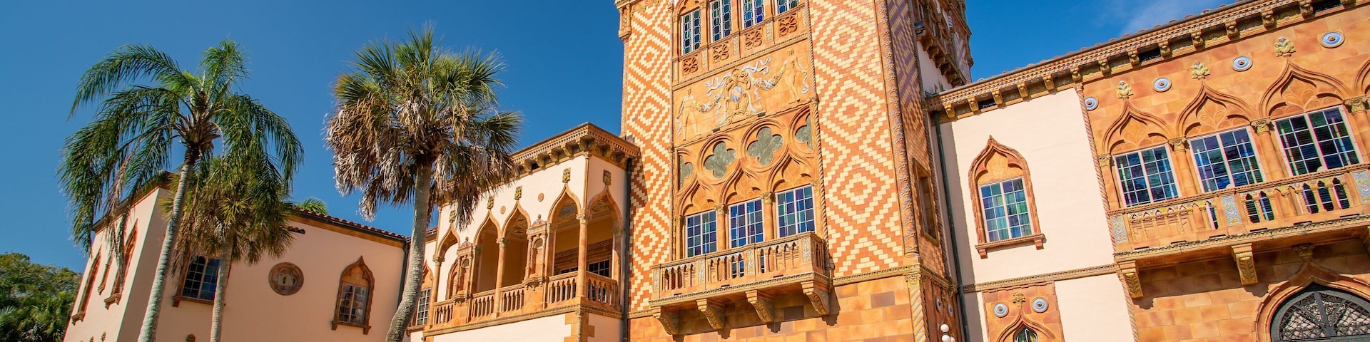 Ca’ d’Zan showing heritage architecture